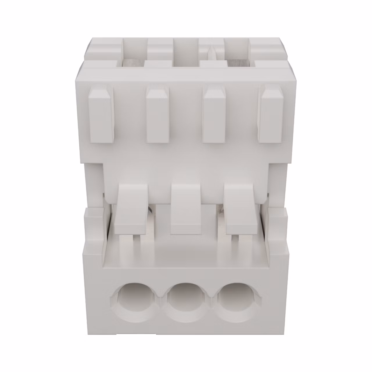 5.00mm Appli-Mate RAST 2.5 IDT Housing, Direct/Indirect, Female, 2 Circuits, All Position Keys, Polarizing Rib Between Circuits 2 & 3, Red Color Stripe for sale