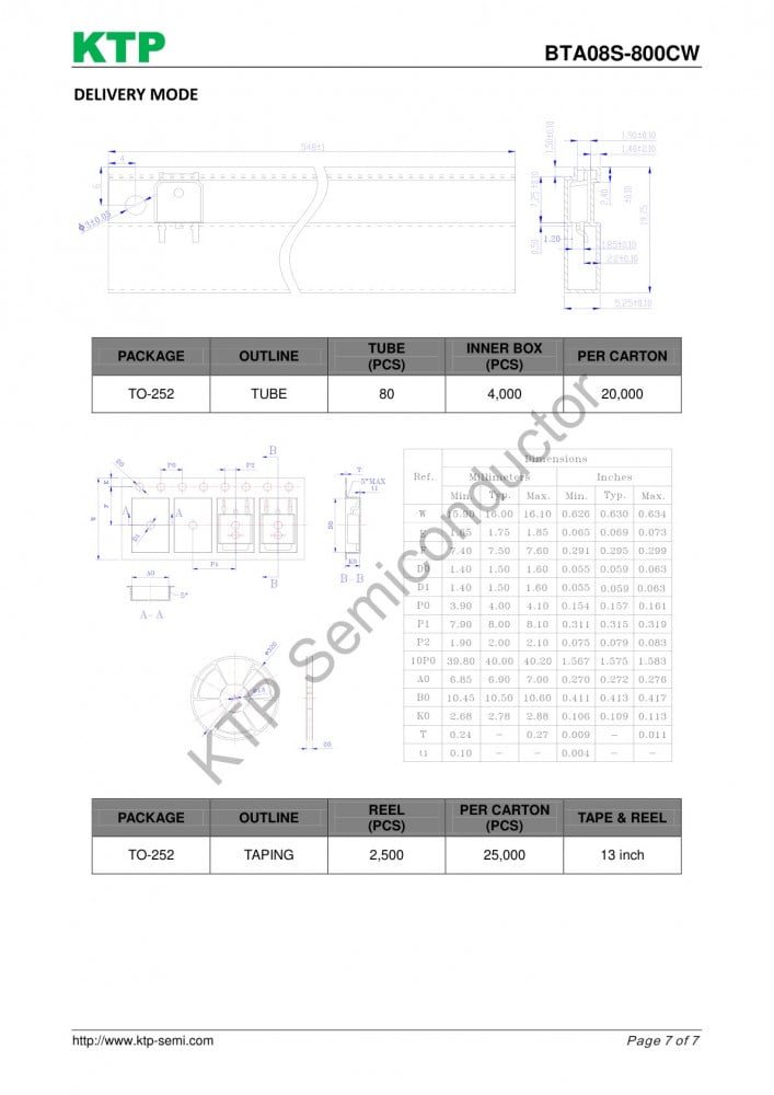 BTA08S-800CW datasheet page 7