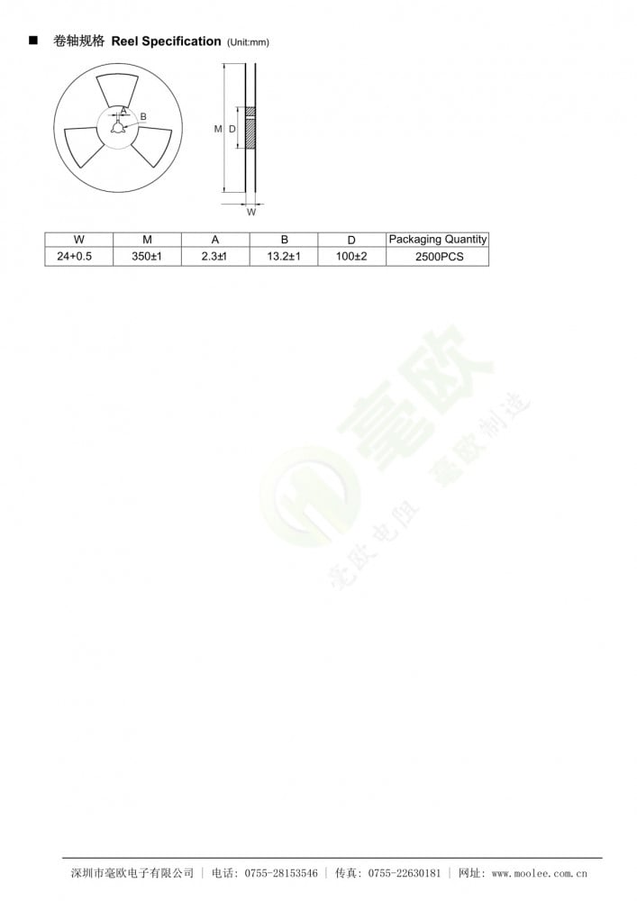 Milliohm HoSRX3920 product document page 5