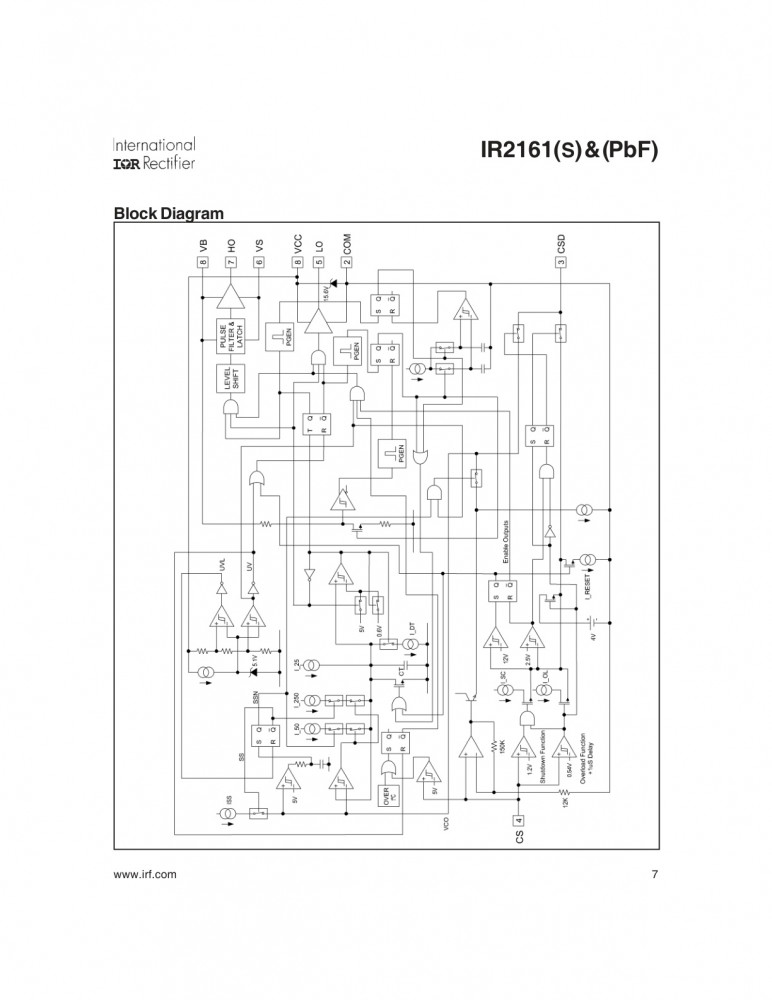 IR2161PBF datasheet page 7