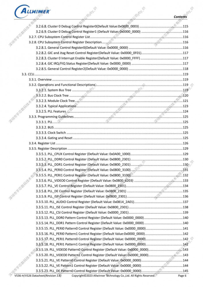 V536-H datasheet page 6