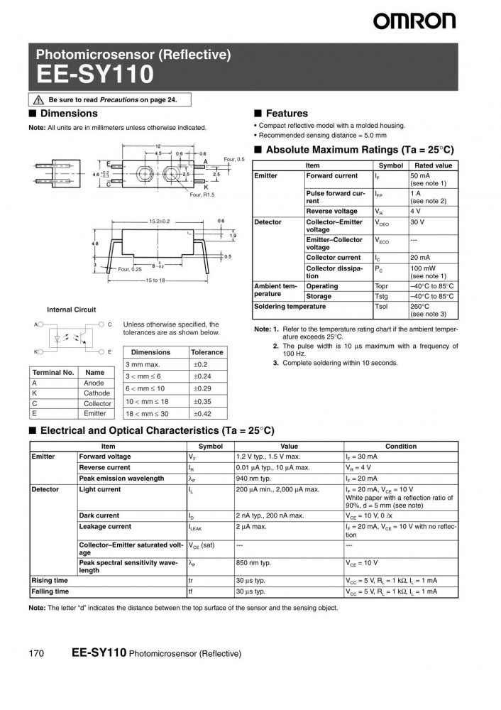 EE-SY110 technical document, image 1
