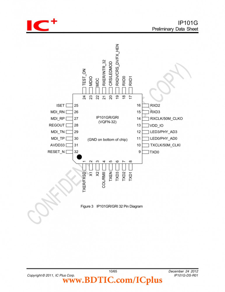 IP101GA datasheet page 10
