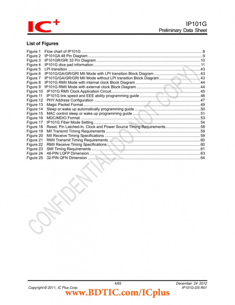 IP101GA datasheet page 4