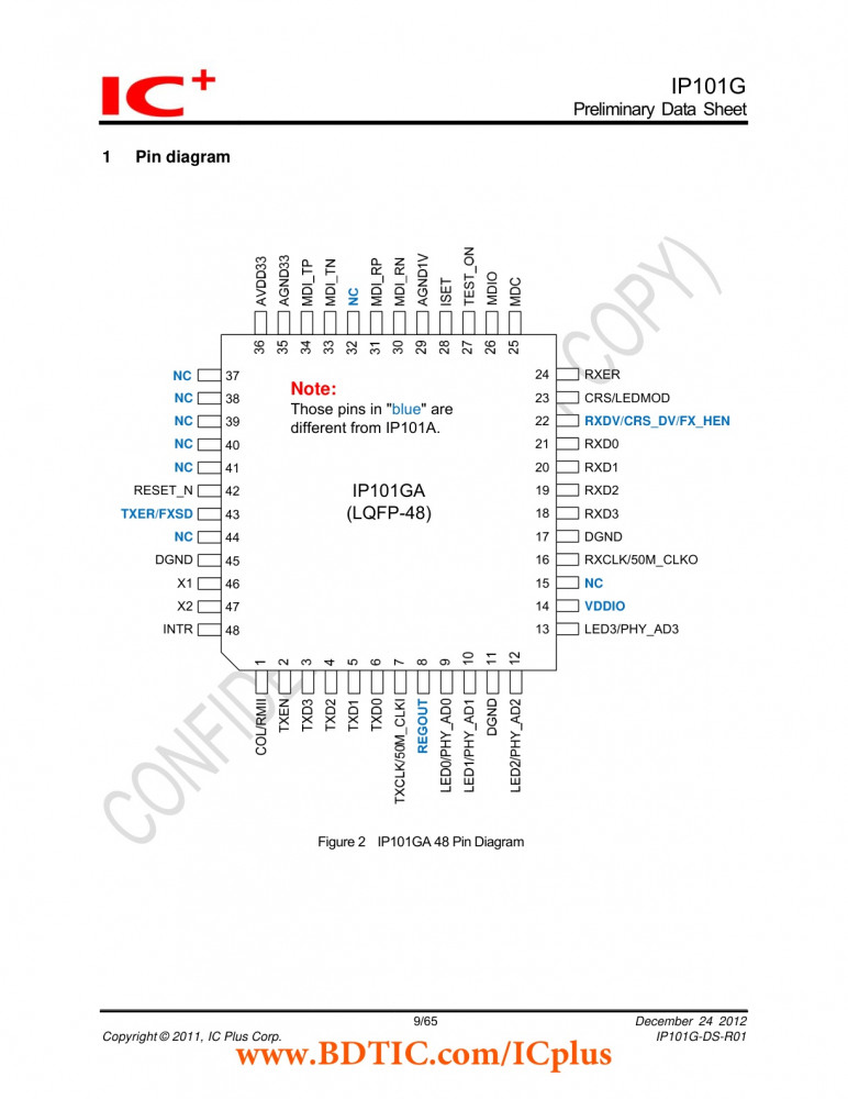 IP101GA datasheet page 9