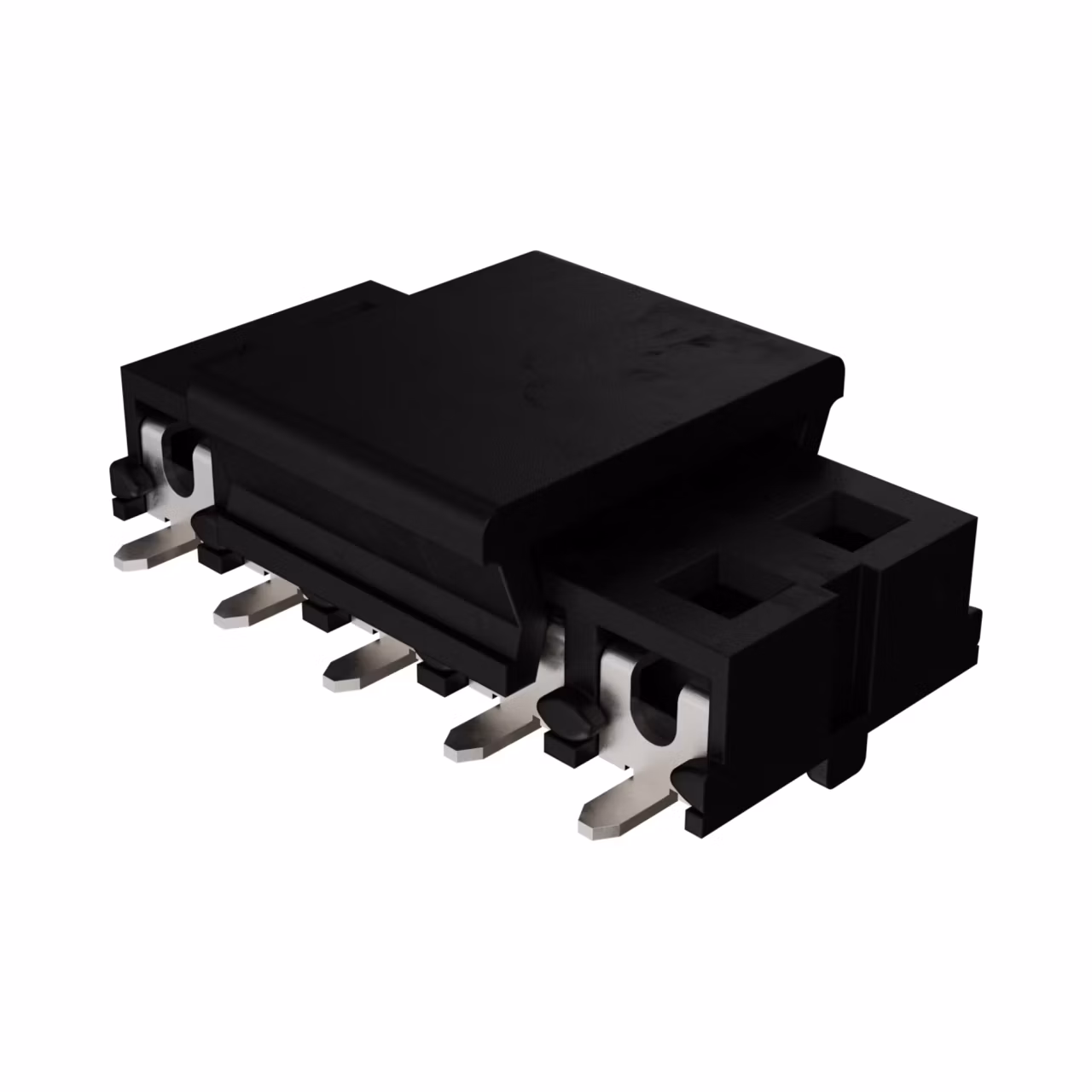 2.00mm Pitch Milli-Grid Very Low-Profile Receptacle, Surface Mount, Top Entry, with Locating Pegs, 0.38µm Gold (Au) Plating, 10 Circuits, Lead-Free, Tape and Reel, Black for sale