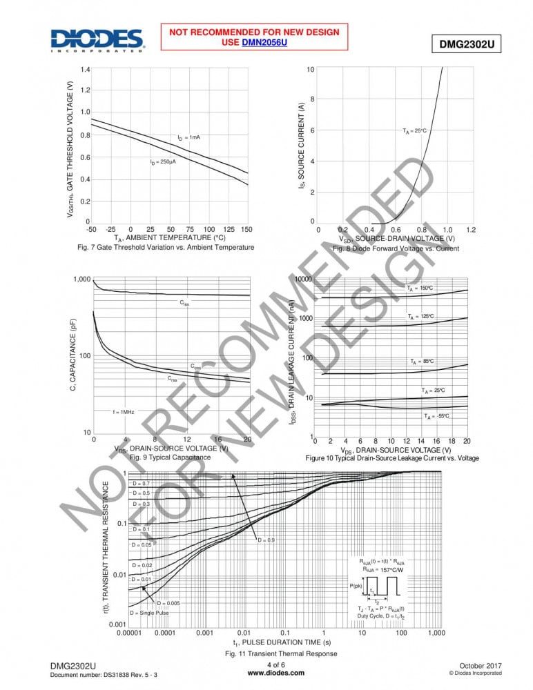 DMG2302U-7 datasheet page 4