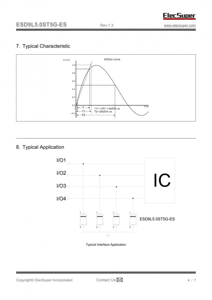 ESD9L5.0ST5G-ES datasheet page 4
