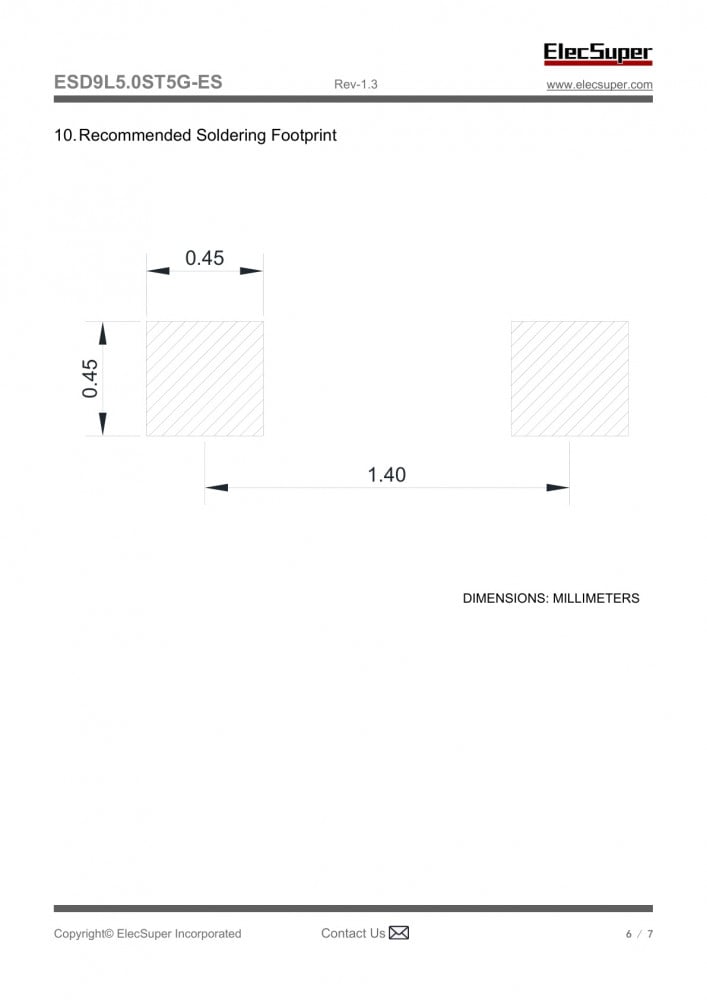 ESD9L5.0ST5G-ES datasheet page 6