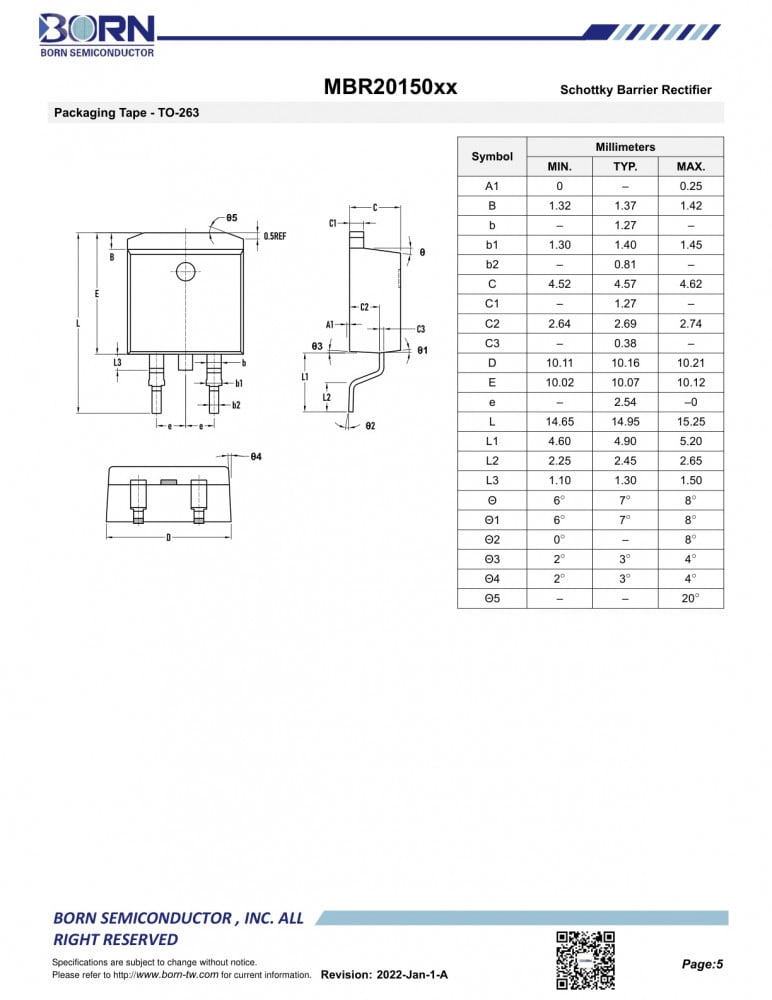 MBR20150FCT datasheet page 5