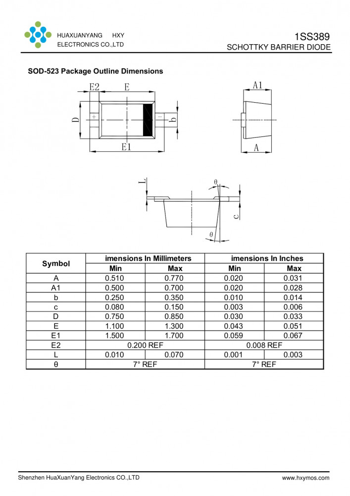 1SS389 datasheet page 3