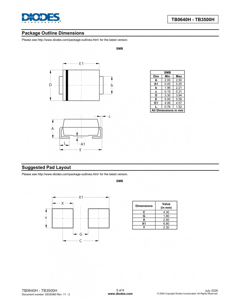 TB0640H-13-F technical document, page 5