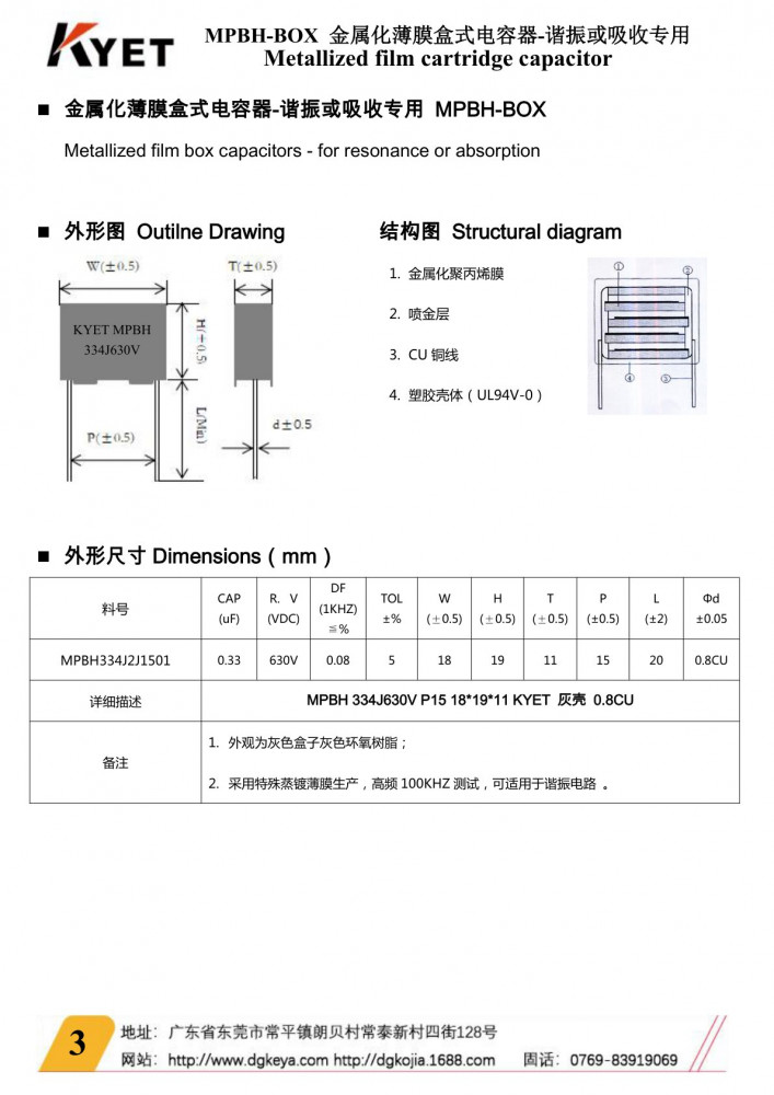KYET MPBH technical document page 3