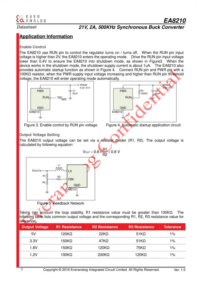 EA8210T6R datasheet page 7
