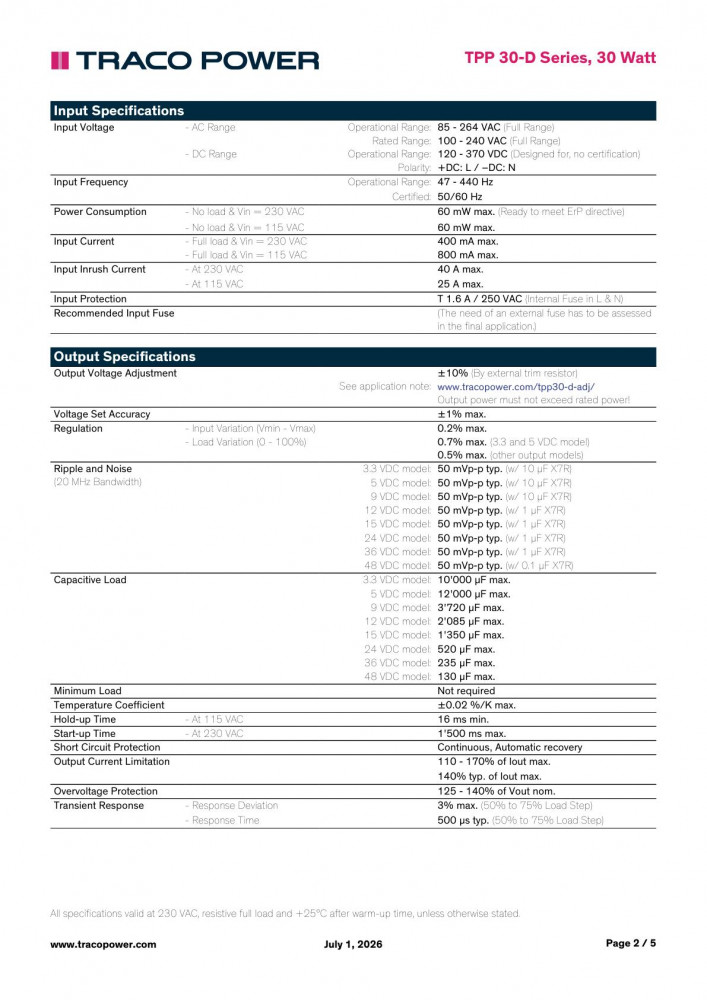 Technical document page 2