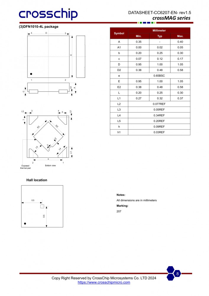 CC6207ST datasheet page 8