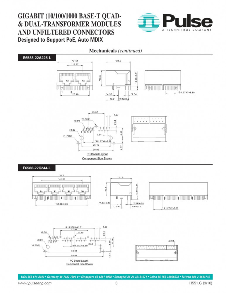 HX5400NLT datasheet page 3