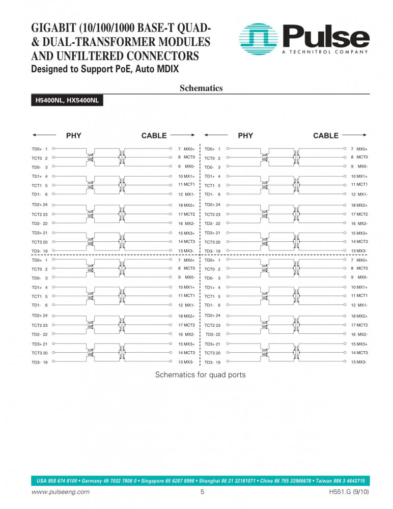HX5400NLT datasheet page 5