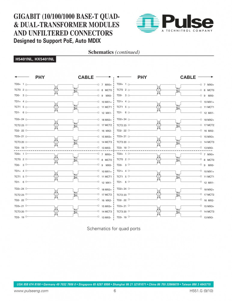 HX5400NLT datasheet page 6