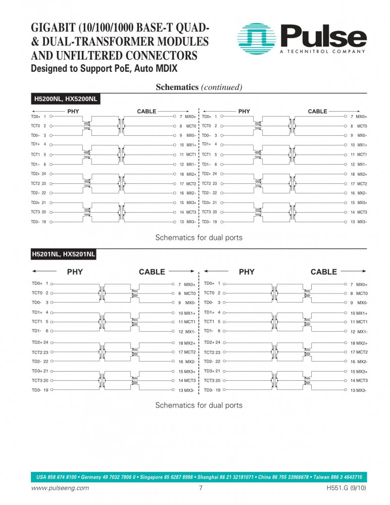 HX5400NLT datasheet page 7