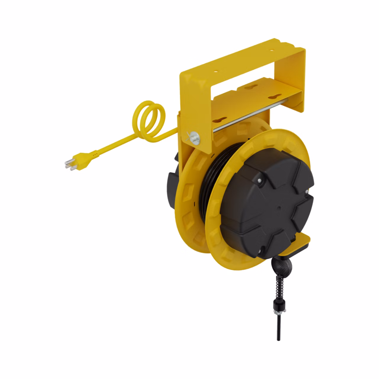 Woodhead Standard Duty Reel with Flying Leads, 12/3 SJTOW Cord, 10.67m (35.0') Cord Length for sale