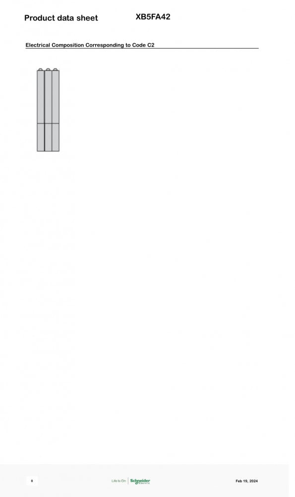 XB5FA42 technical document page 8