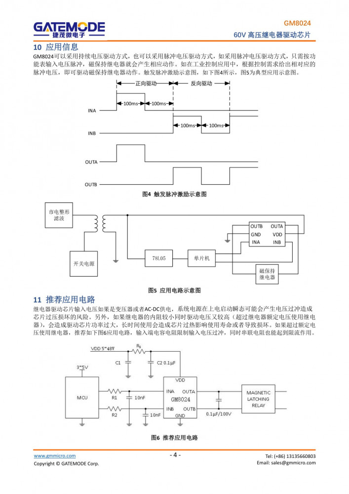 GM8024A datasheet page 4