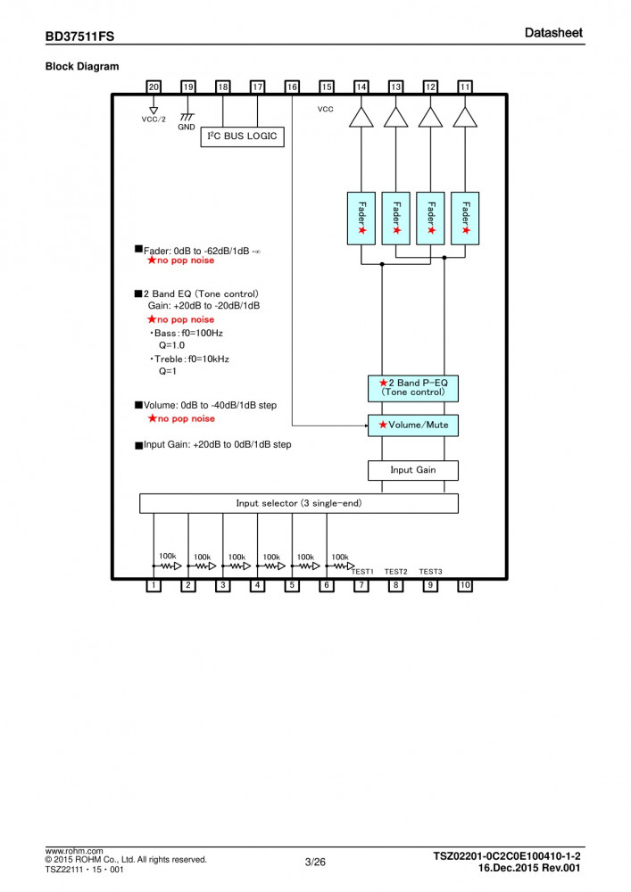 BD37511FS-E2 datasheet page 3
