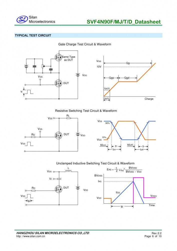 SVF4N90F datasheet page 6