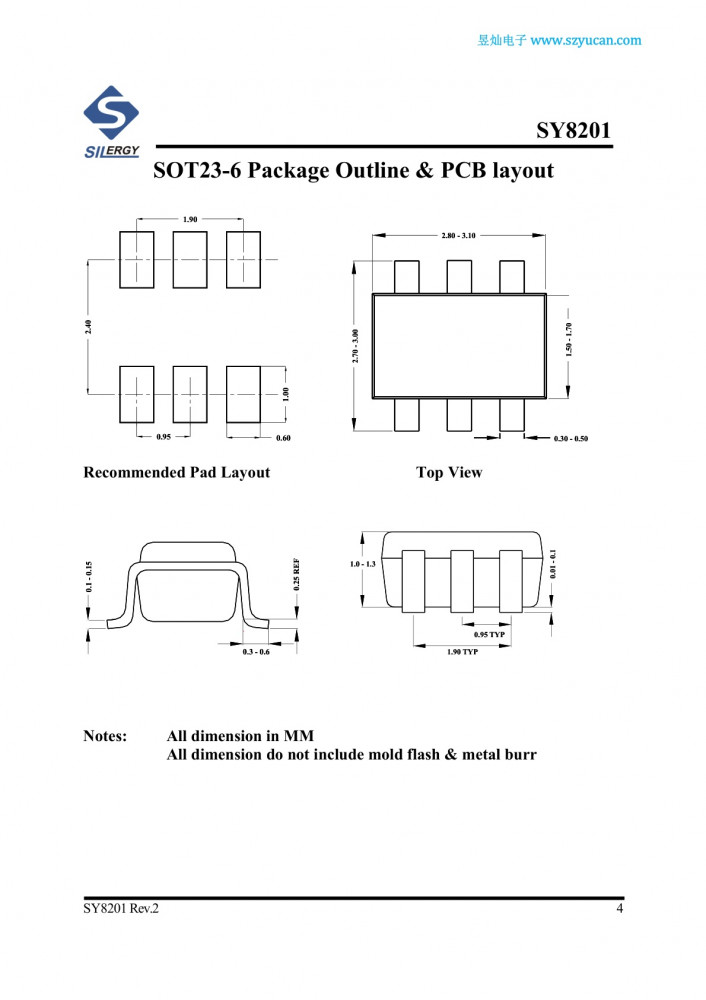 SY8201ABC datasheet page 4