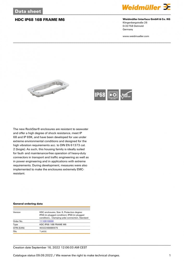 1110910000 technical document page 1