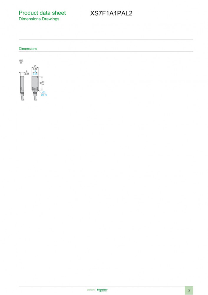 XS7F1A1PAL2 technical document page 3
