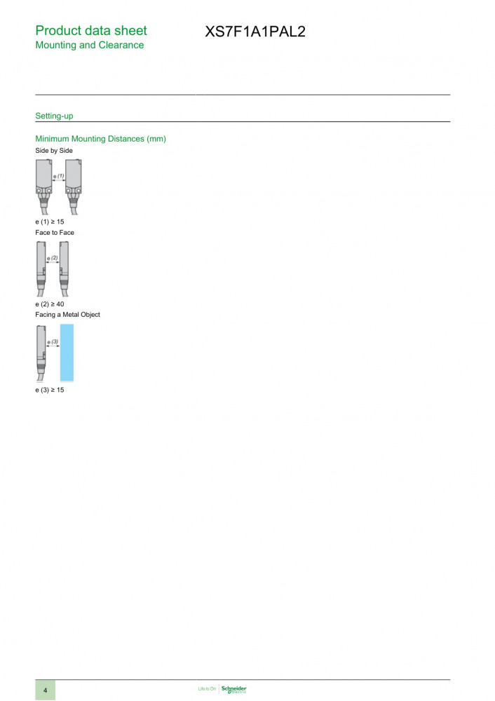 XS7F1A1PAL2 technical document page 4