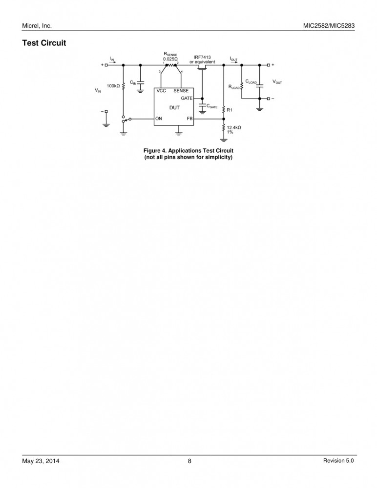 MIC2582 datasheet page 8