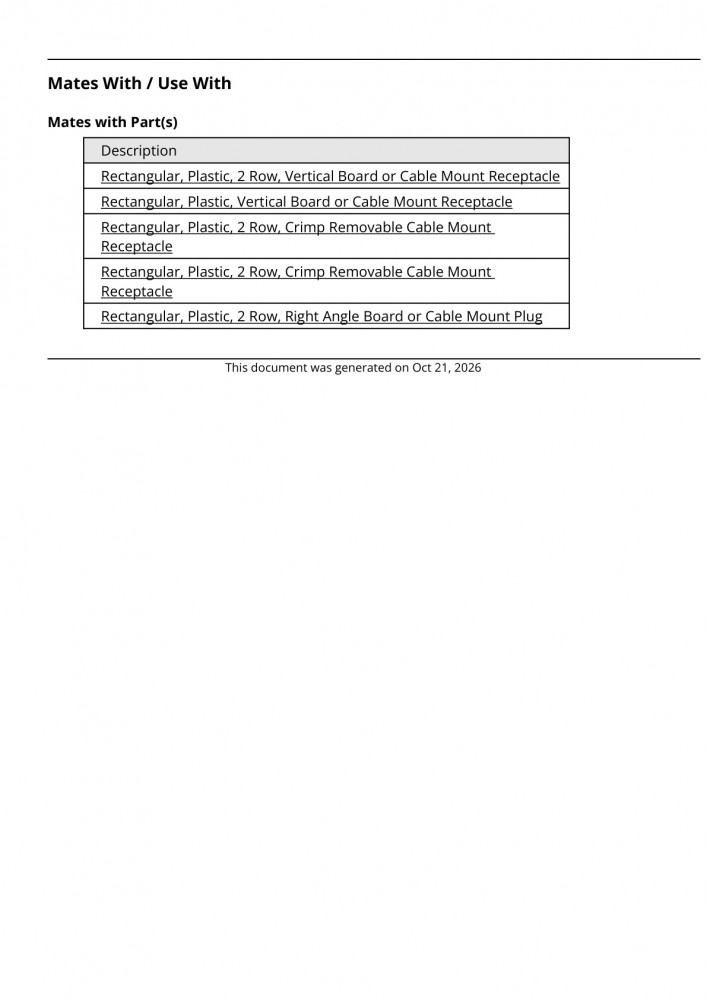 WTA30SACJTA technical document page 3