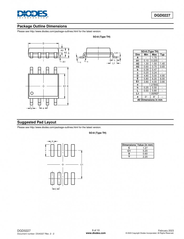 DGD0227S8-13 datasheet page 9
