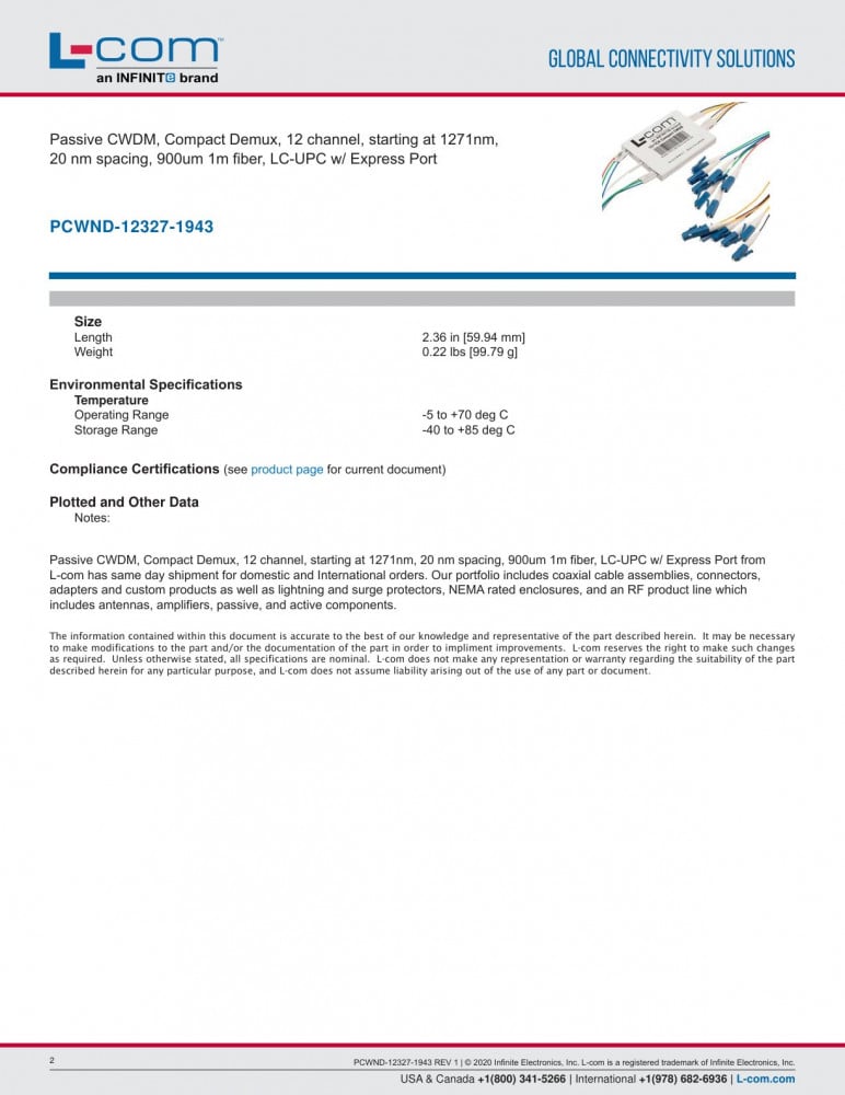 PCWND-12327-1943 product documentation page 2