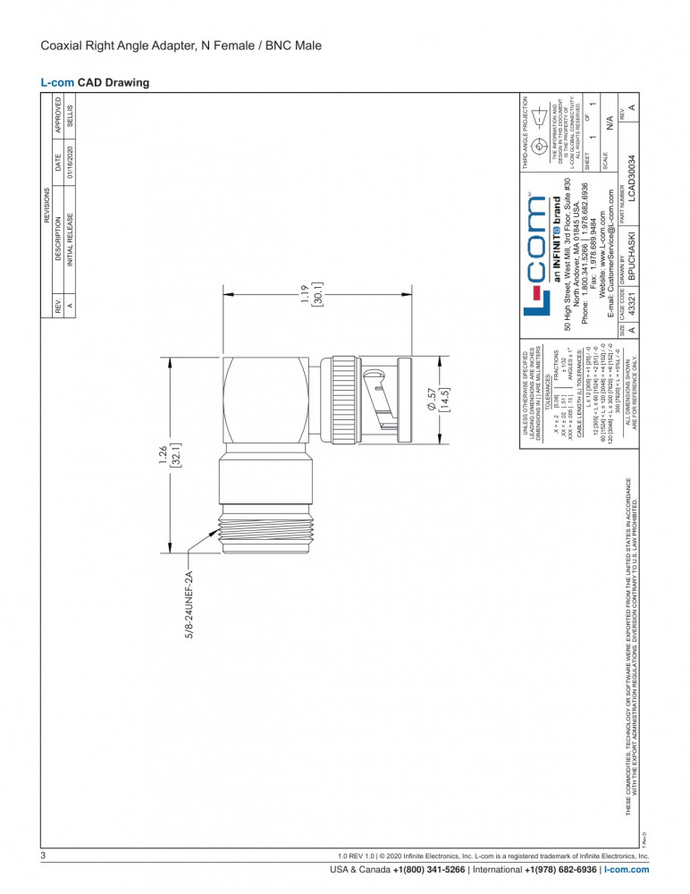 LCAD30034 mechanical drawing