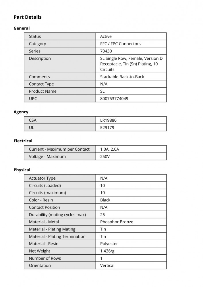Molex 15388109 document image, page 2