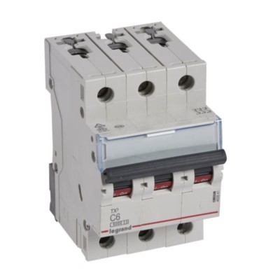 MCB TX3 6000A 3 pole 20A curve B