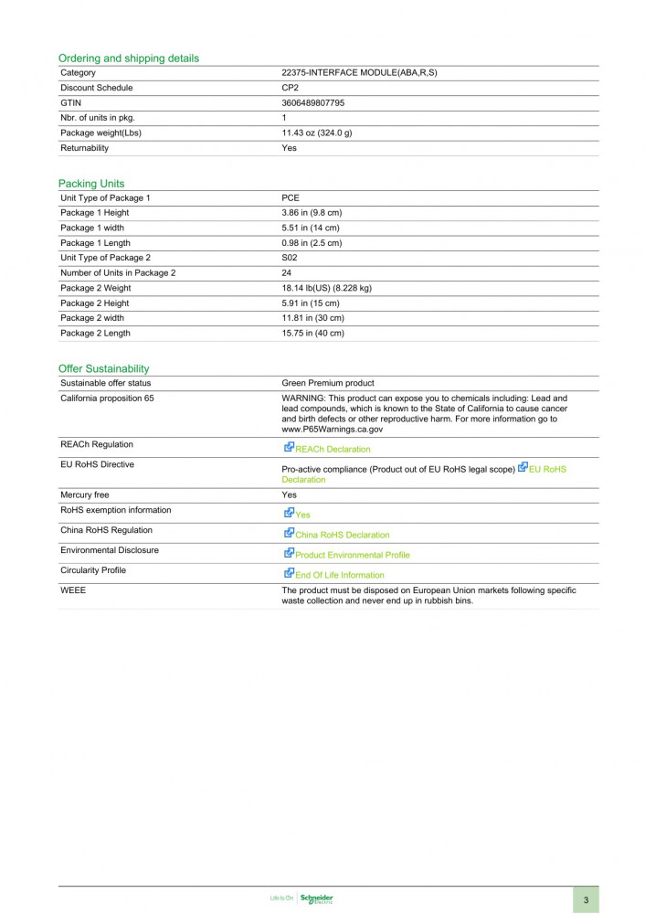 SSD1A320BDC2 technical document page 3