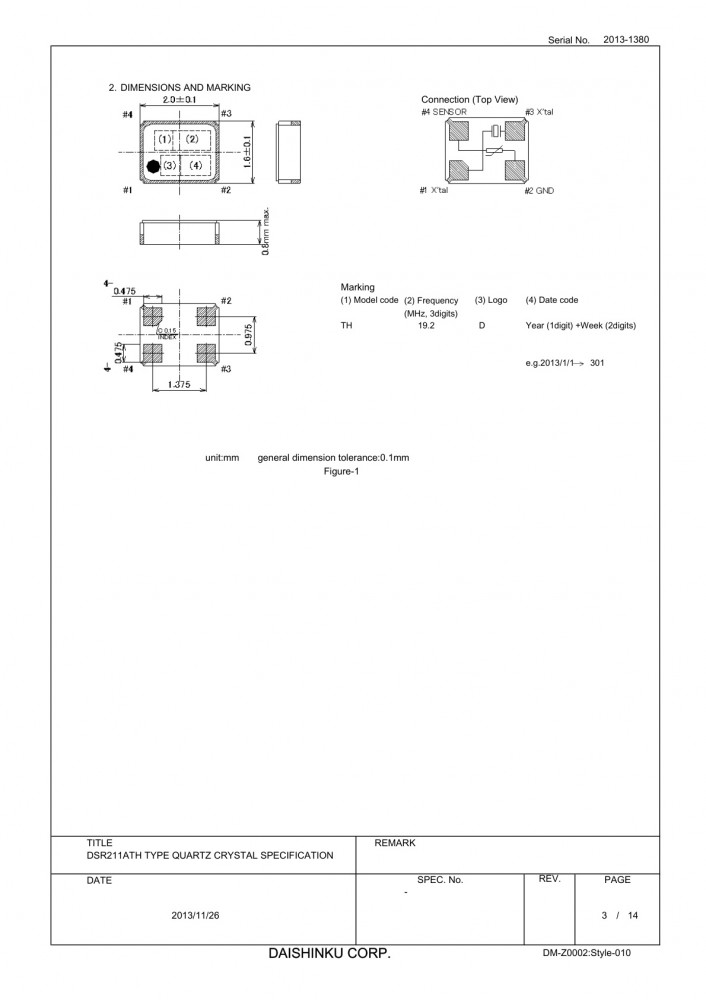 DSR211ATH specification page 4