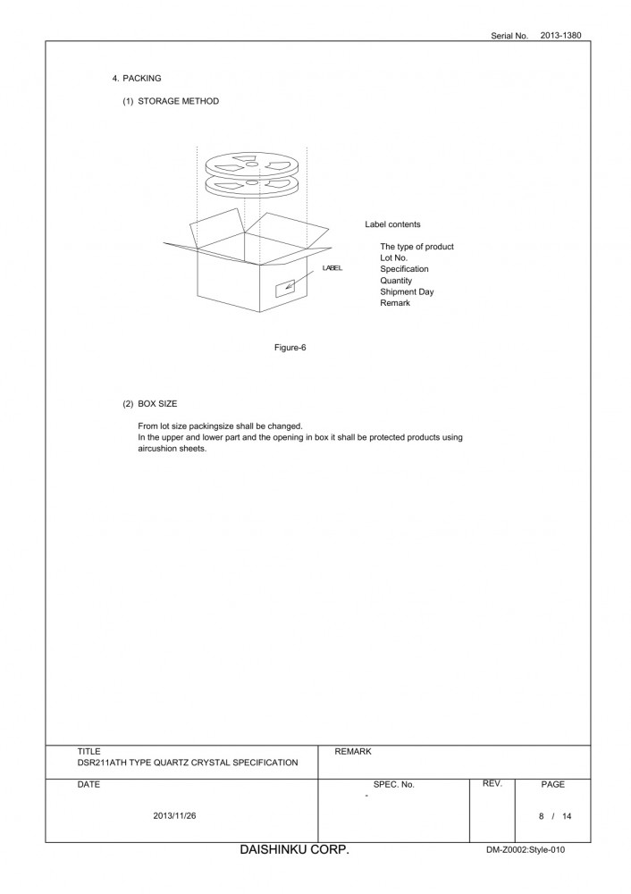 DSR211ATH specification page 9