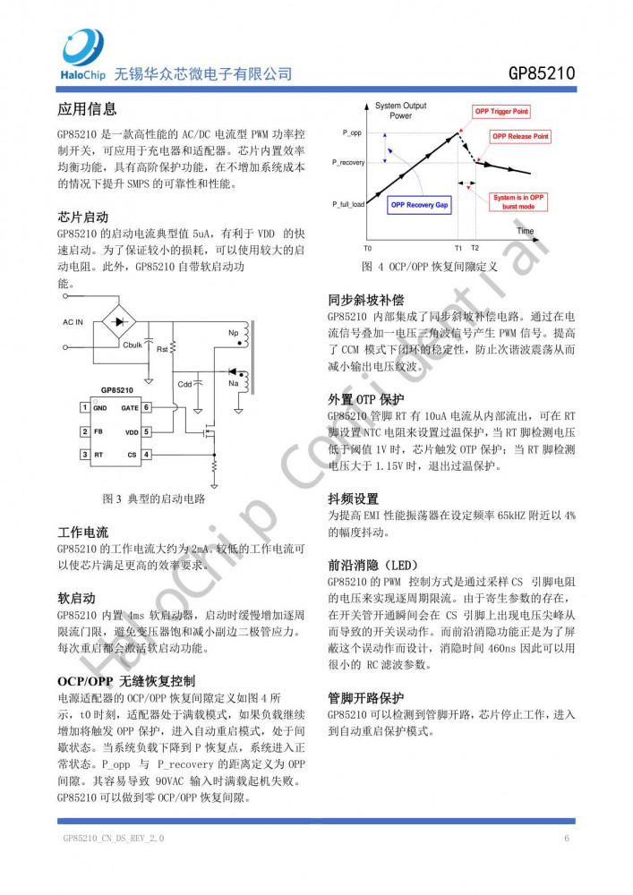 GP85210 datasheet page 6