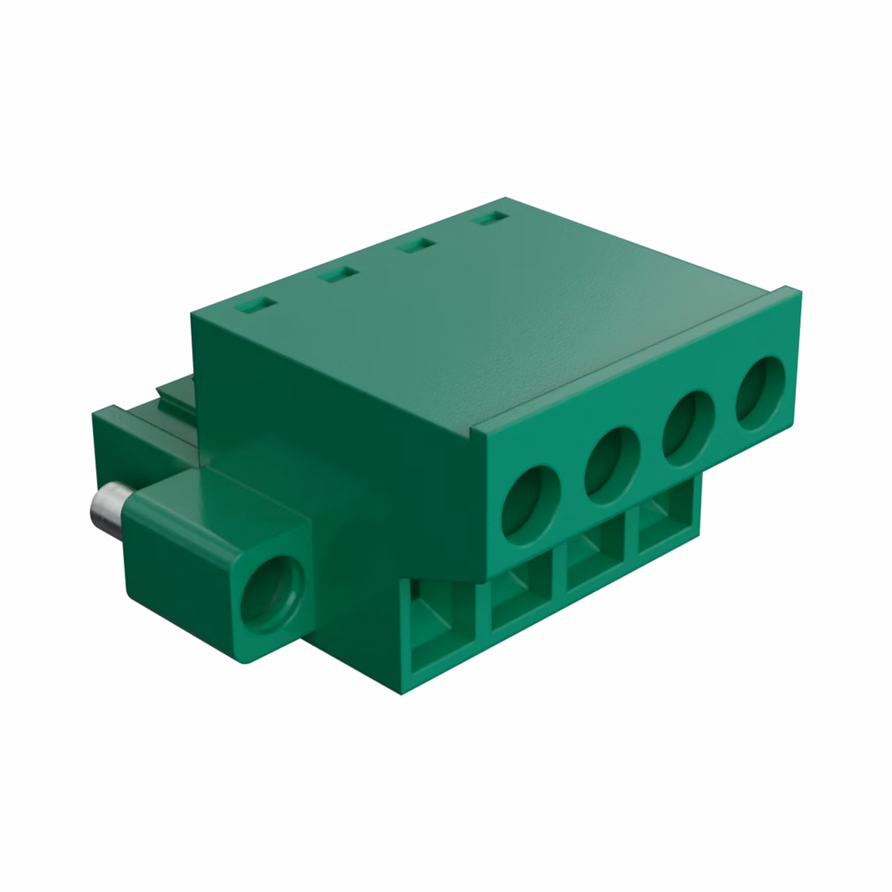 5.08mm Pitch Eurostyle Horizontal Plug, Double Wire, with Retention Ends, 4 Circuits