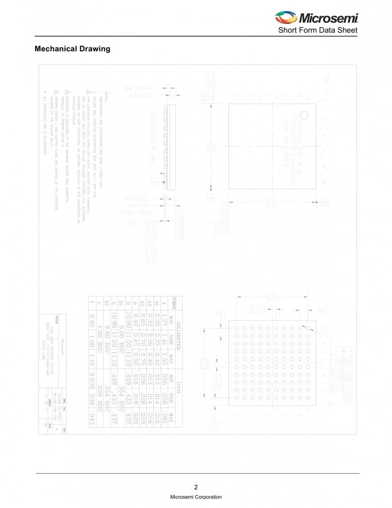 ZL30236 product documentation page 2