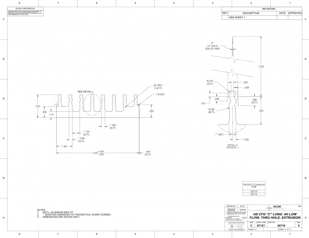 VICOR 30719 technical document page 2