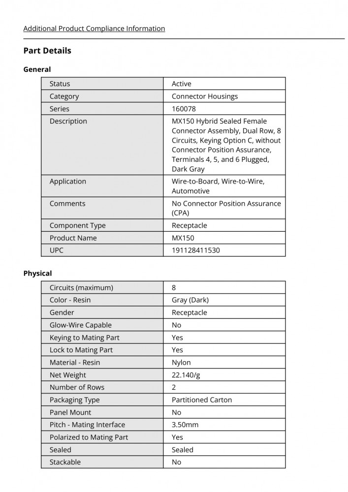 Product document preview, page 2