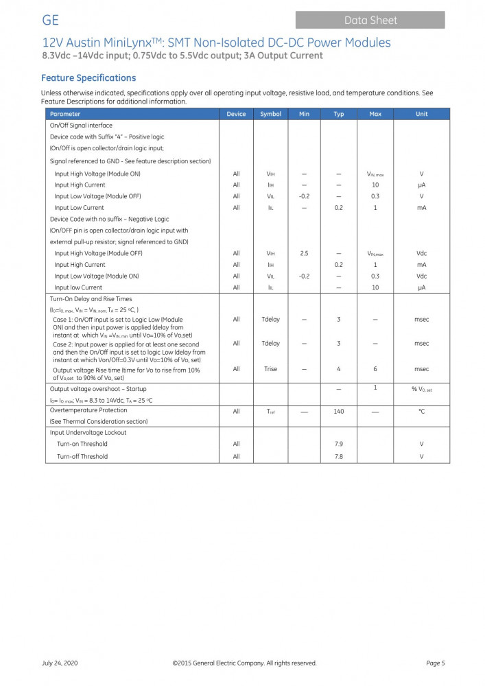 AXA003A0X-SRZ datasheet page 5