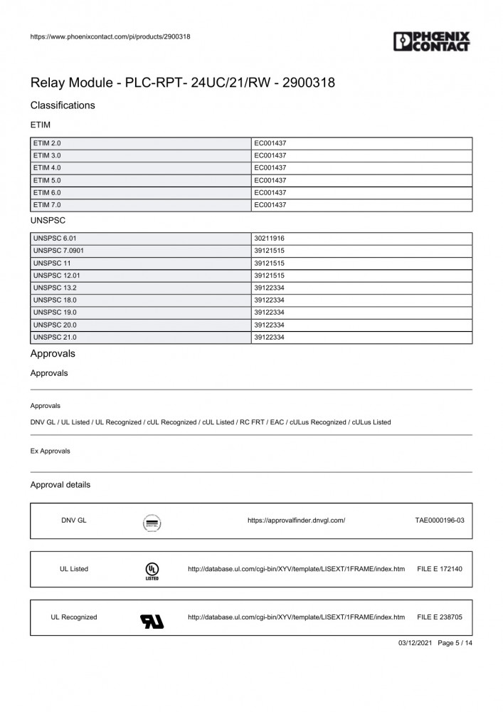 Phoenix Contact 2900318 document page 5